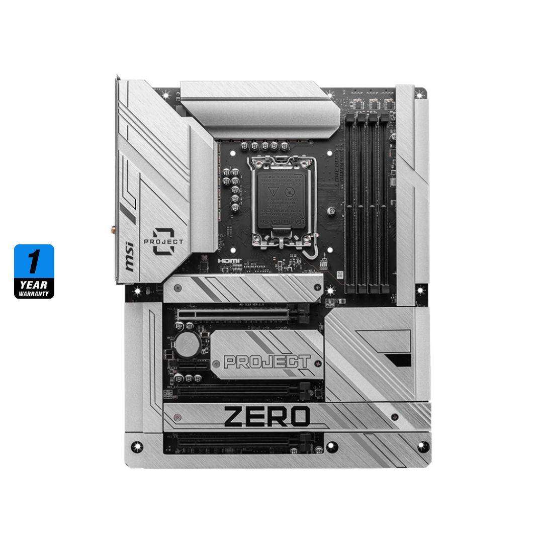 MSI Z790 PROJECT ZERO Motherboard in Iraq – BTF, DDR5, Wi-Fi 7 ...